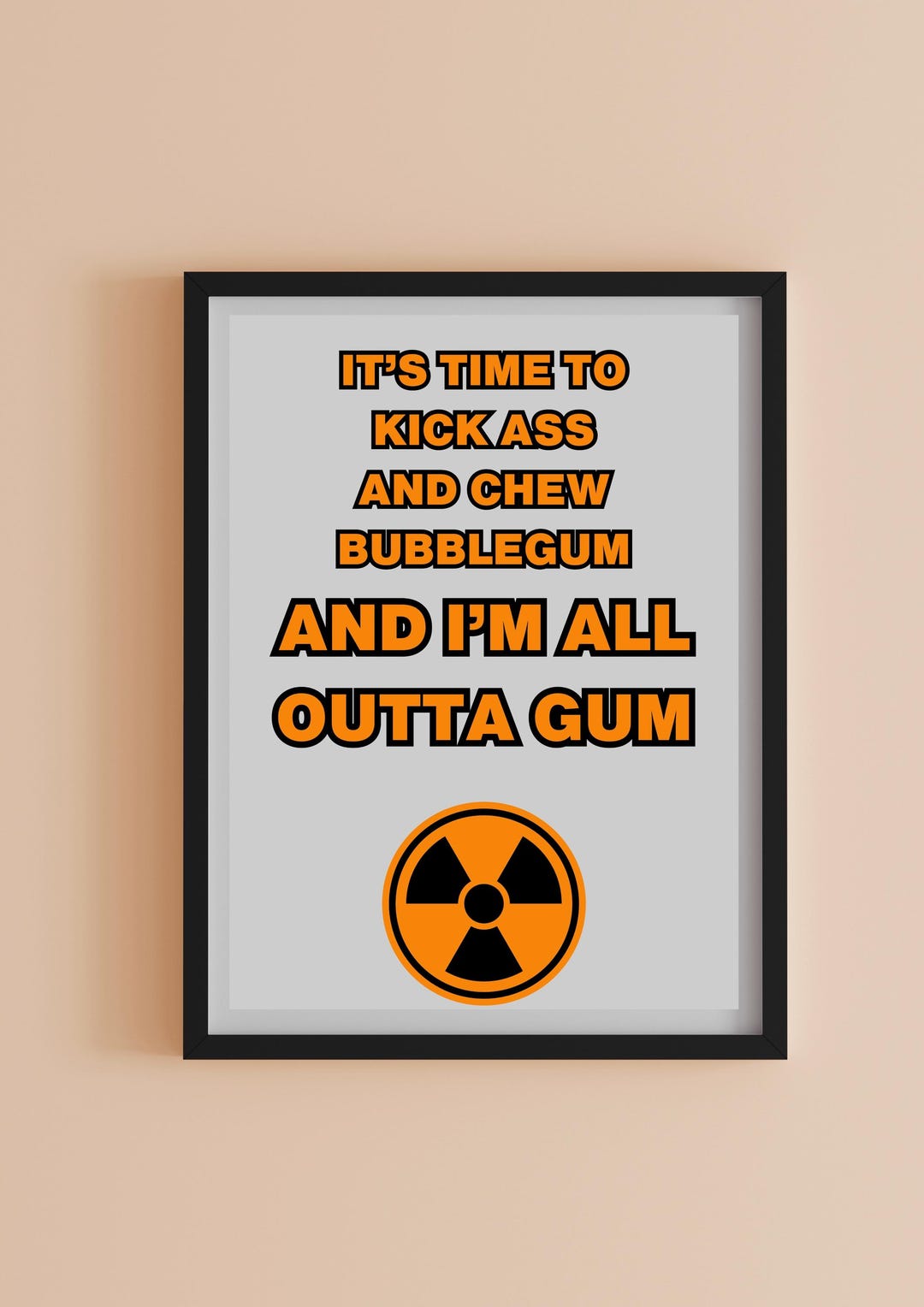 Duke Nukem Video Game Quote Poster | Digital Download | Wall Art Print ...