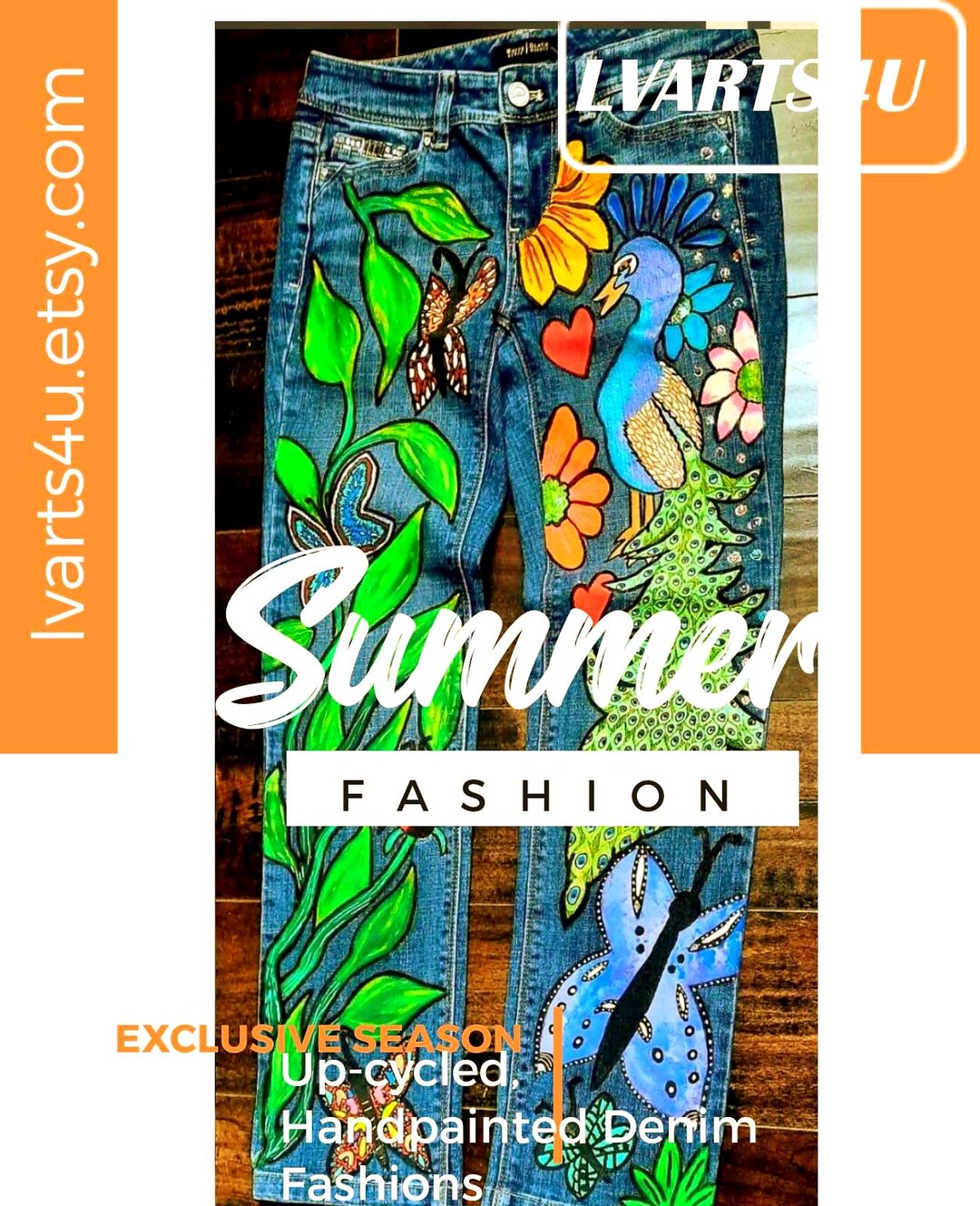 Hand Painted Up-cycled Styles - Etsy