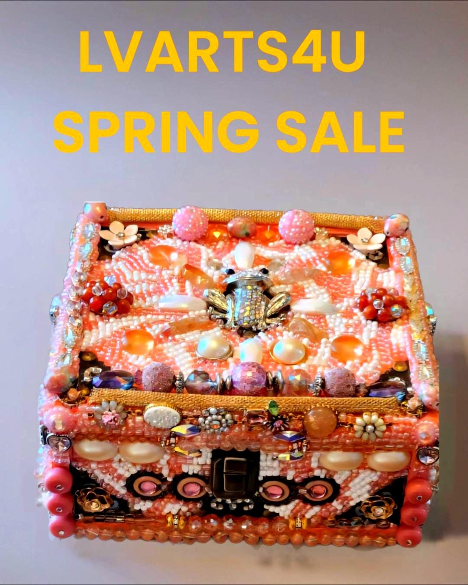 Hand Painted/beaded Memory Boxes - Etsy