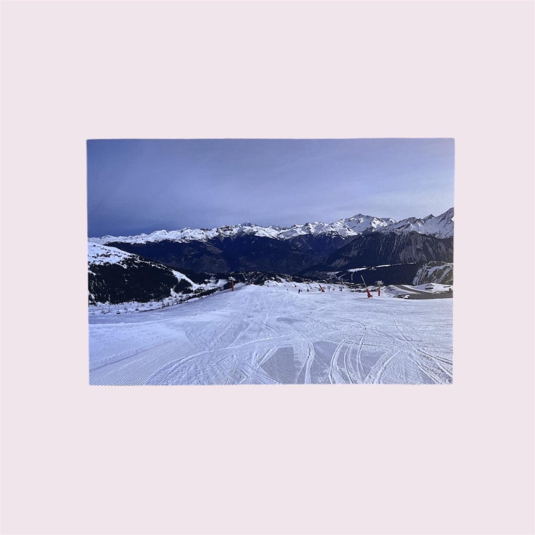 View of Mont Blanc • French Alps • 6"x4" Photo Print • Aesthetic Wall ...