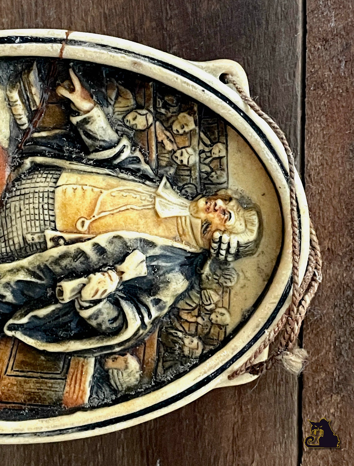 Rare Antique Osborne Ivorex Plaque of Sergeant Buzfuz - Etsy