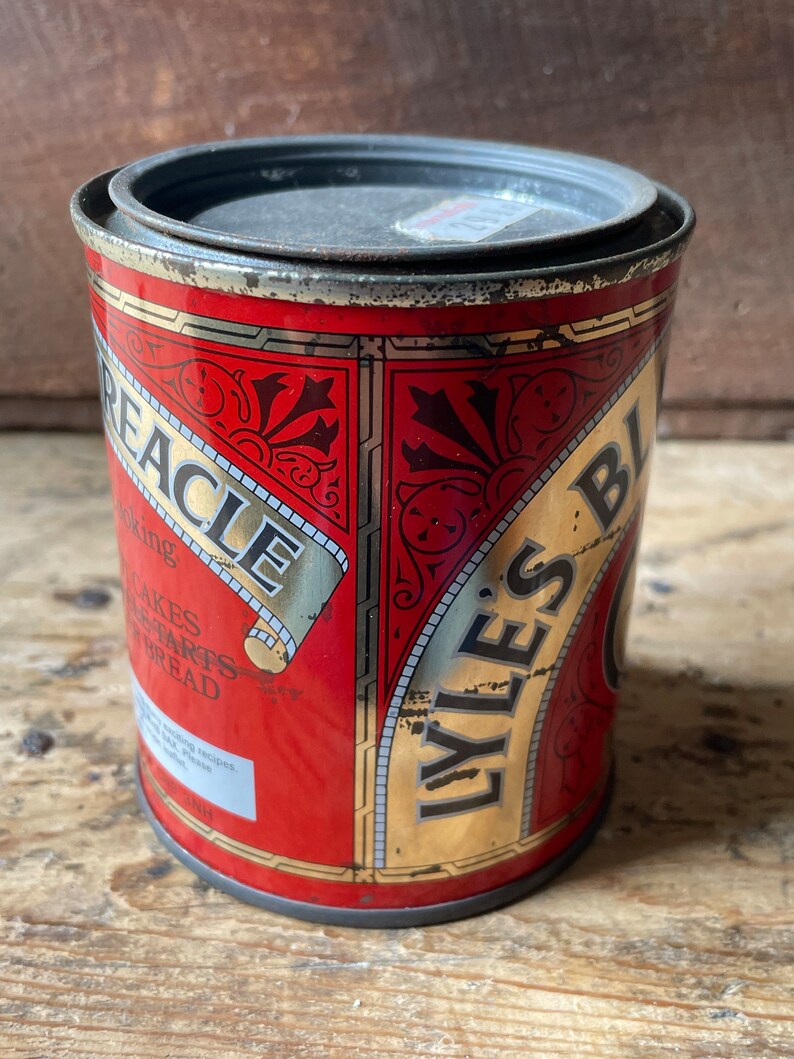 Lyle's Black Treacle Vintage Advertising Tin, 1950s - Etsy