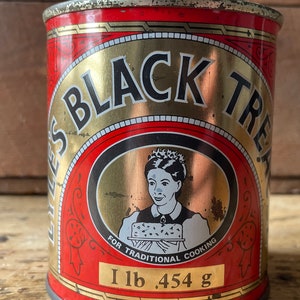 Lyle's Black Treacle Vintage Advertising Tin, 1950s - Etsy