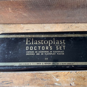 Vintage Elastoplast Doctors Set, Tin and Contents, 1960s - Etsy