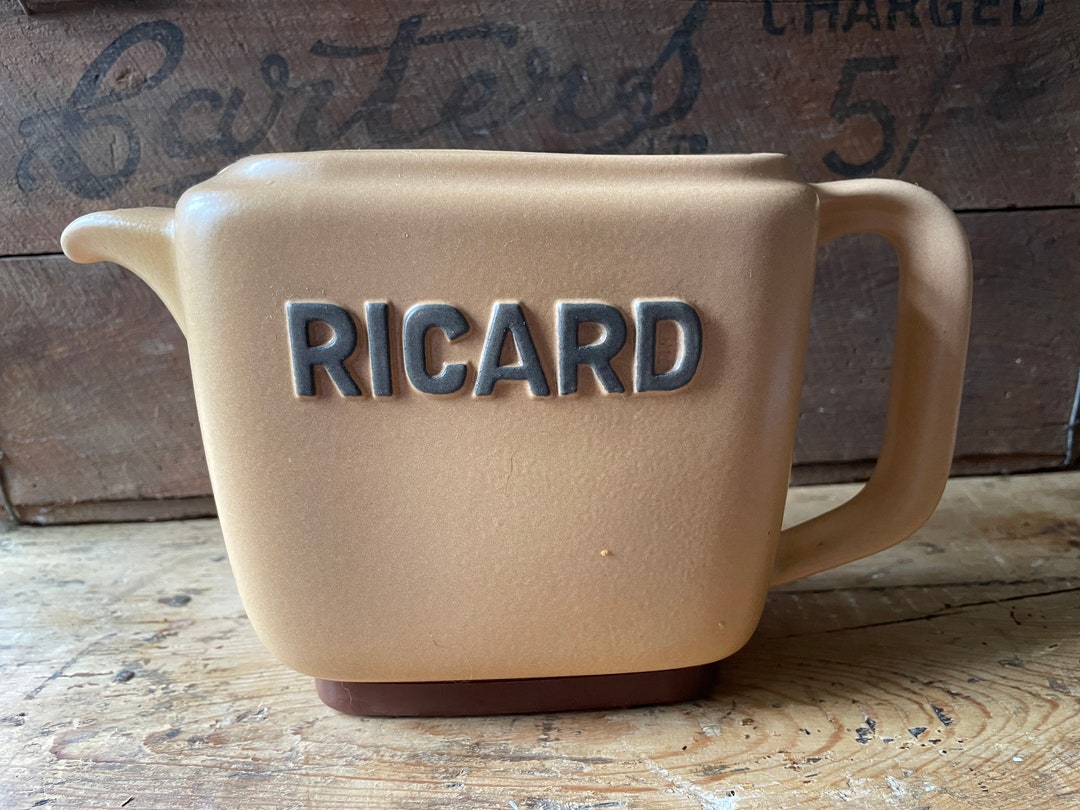 Vintage Ricard Anisette Aperitif Water Jug Carafe 1970s - Etsy