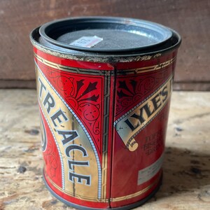 Lyle's Black Treacle Vintage Advertising Tin, 1950s - Etsy