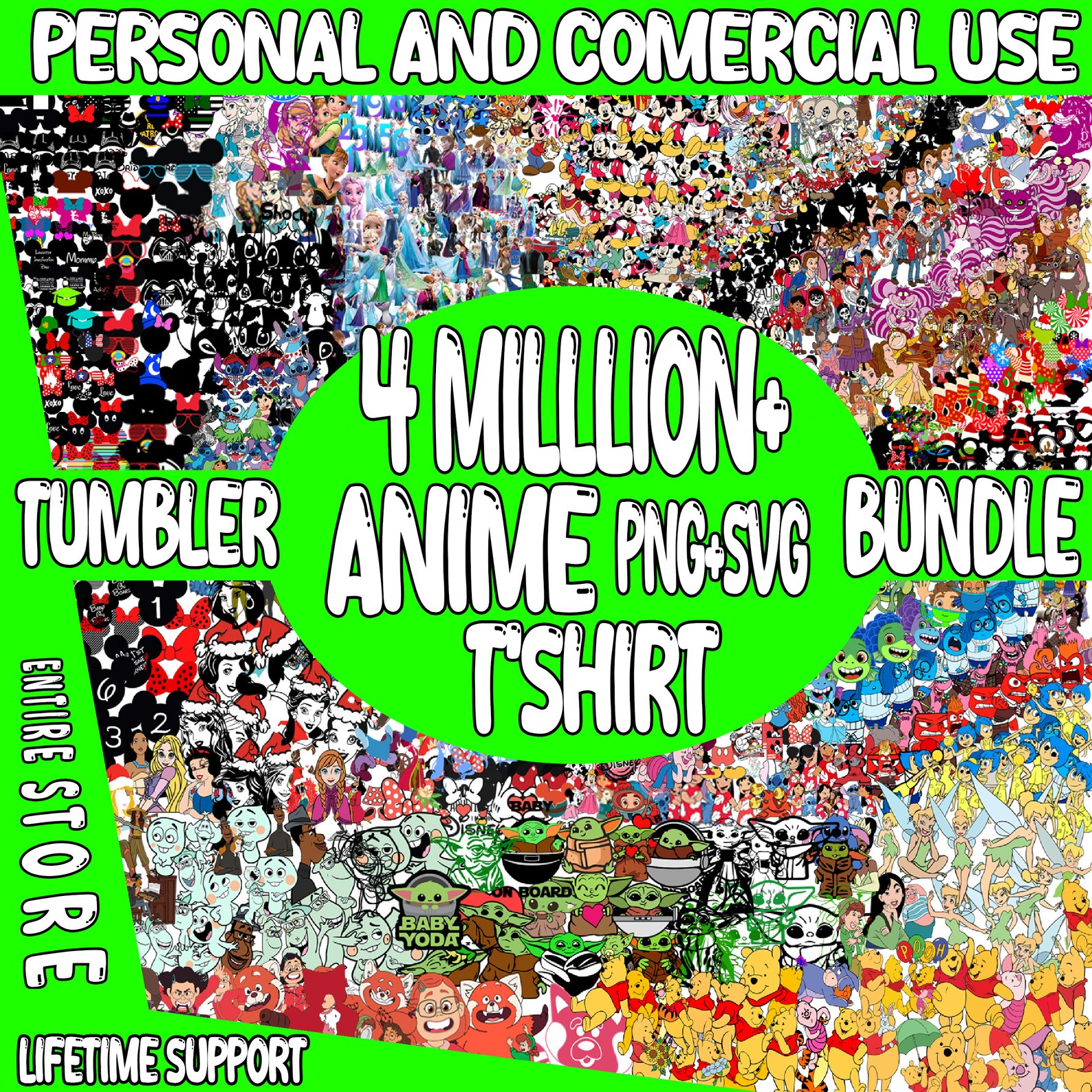 4 Millions Anime Wrap, Bundles Wrap, Anime Sublimation Wrap Designs ...