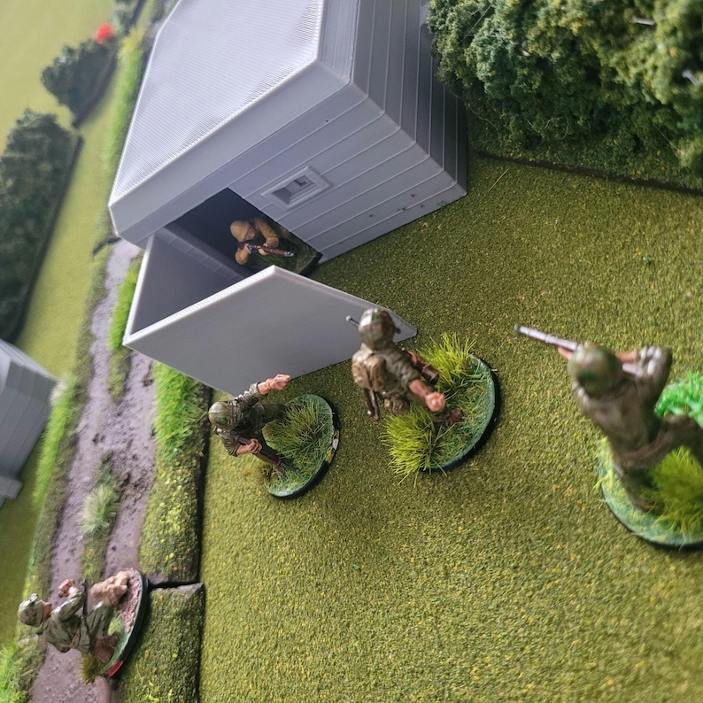 28mm Bunker (set of 3) | Wargaming | Tabletop | Diorama | Bolt Action ...