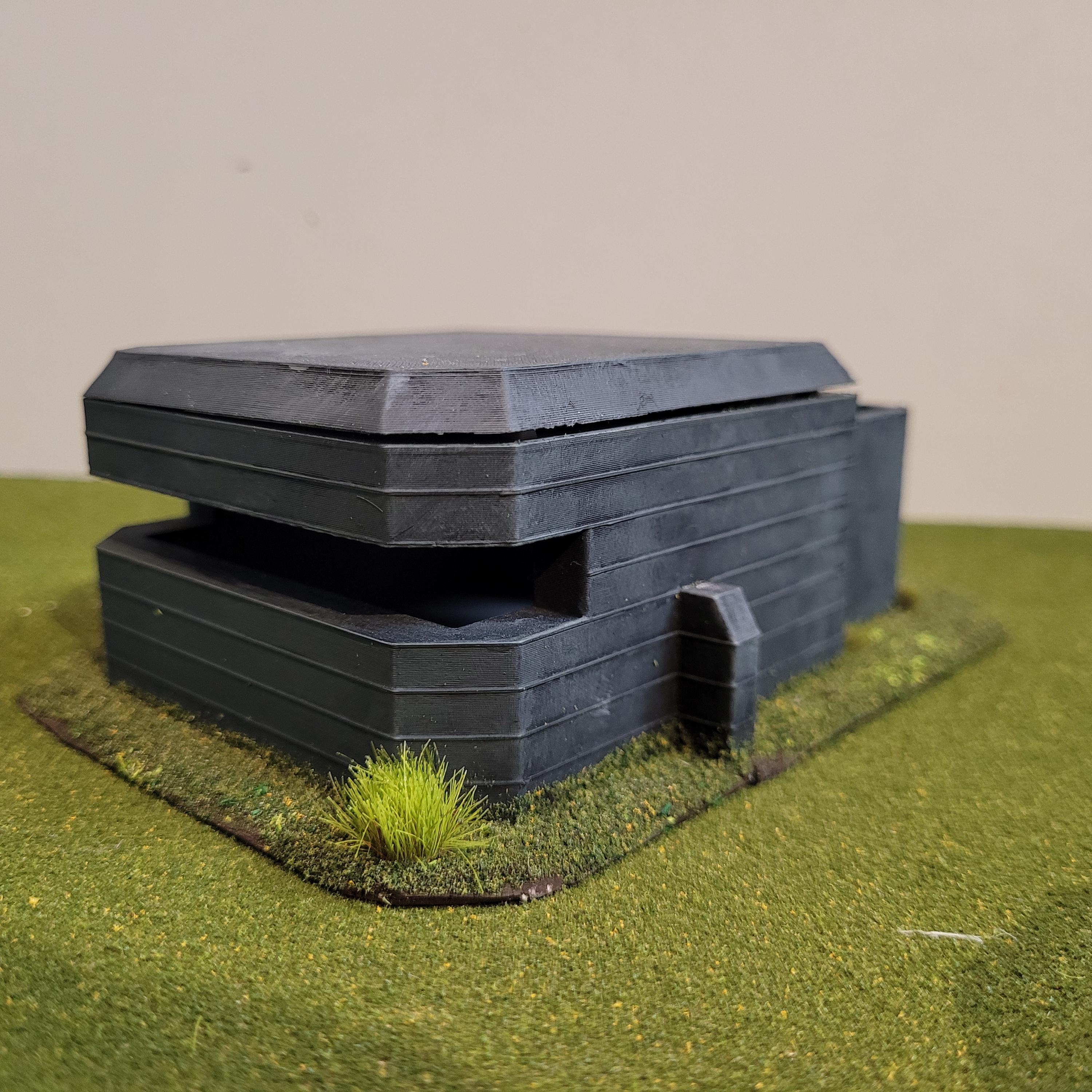 28mm Bunker set of 3 Wargaming Tabletop Diorama Bolt Action WW2 - Etsy