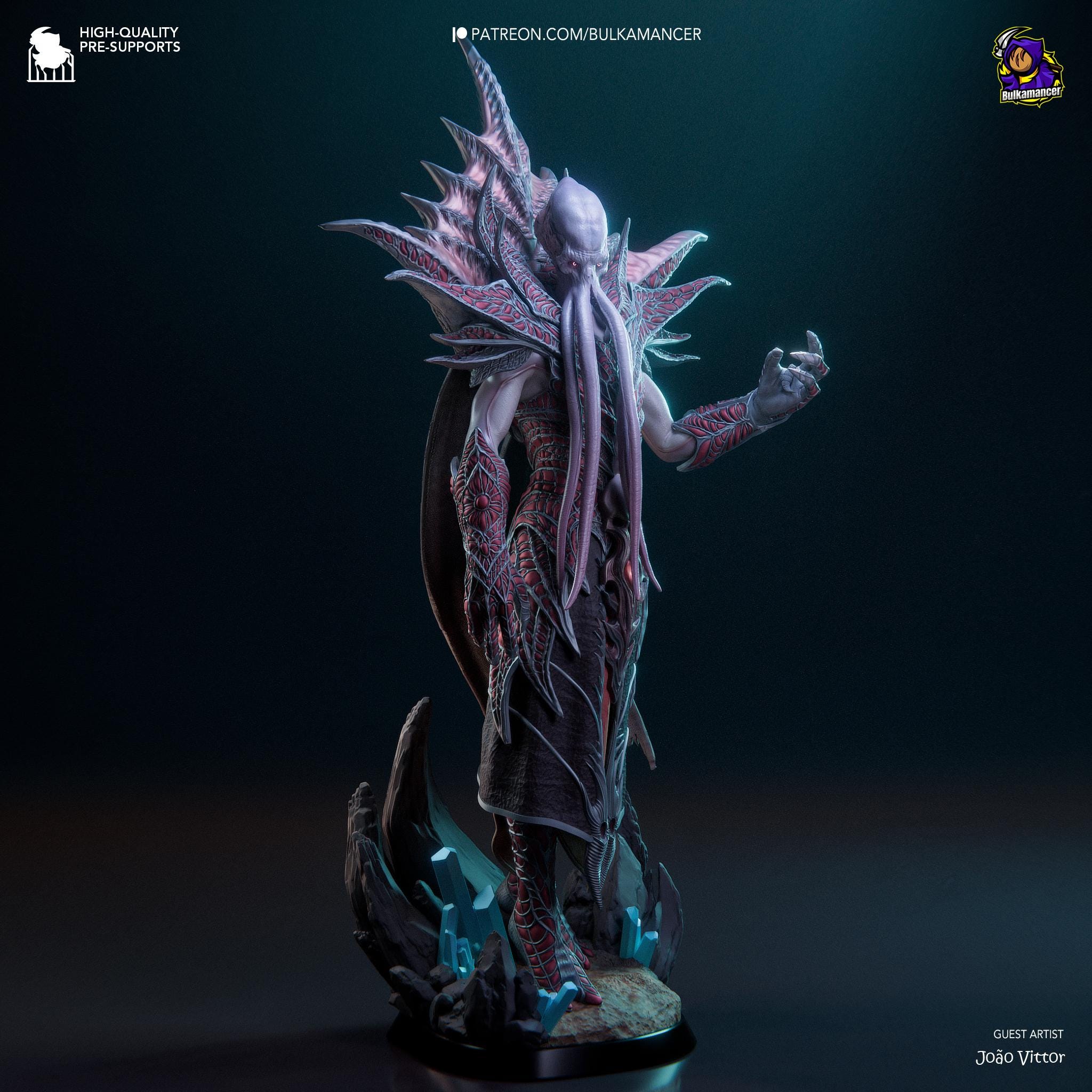 The Emperor 3D Figure, BG3 Statue, Gamer Gift Ideas, 3D Printed Resin ...