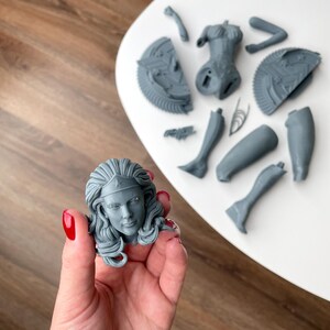 Custom 3D Printing 12K Resin Printing for Wargaming RPG Miniatures and ...