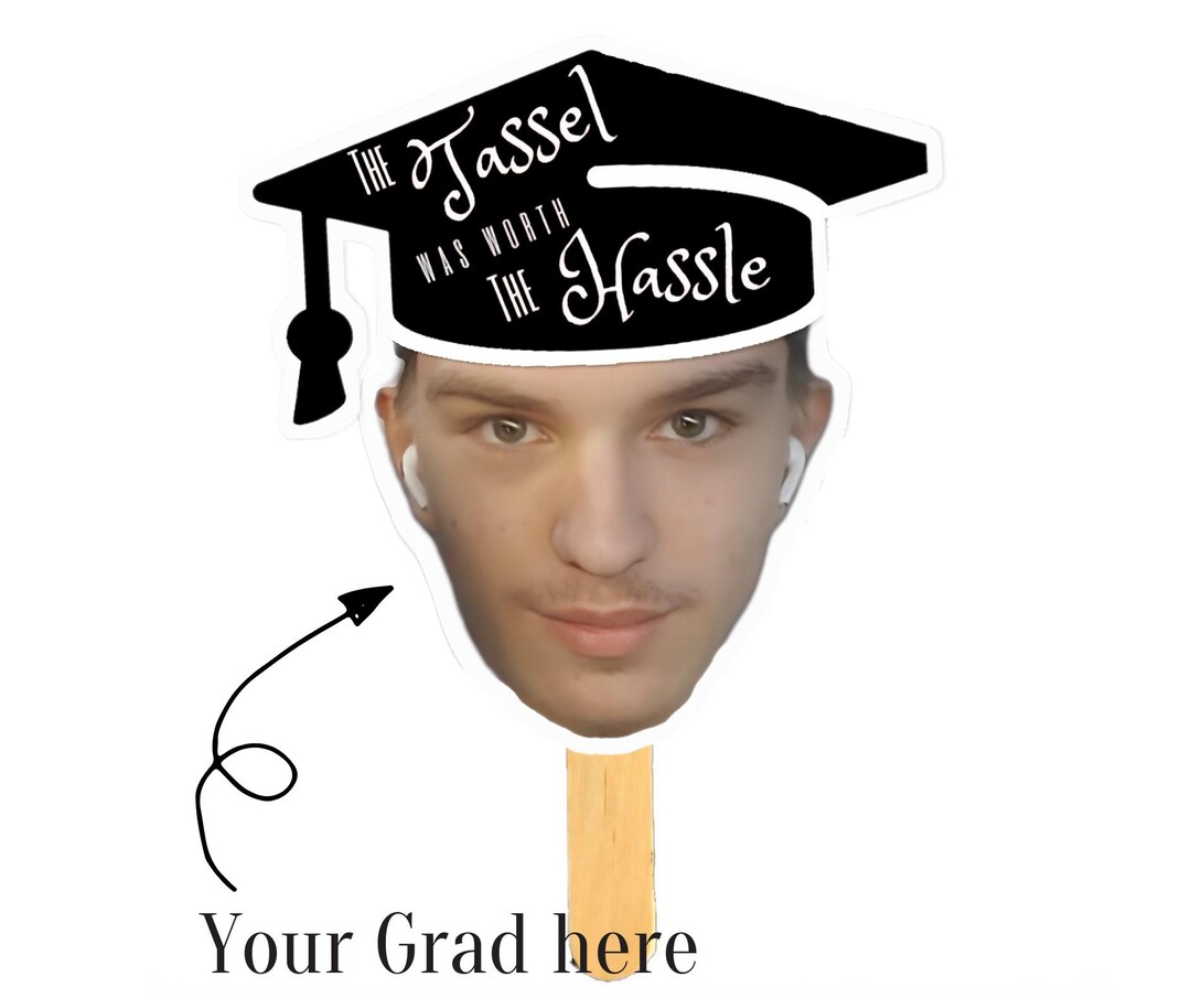Class of 2026 Graduation | Grad Prop | Face Fan - Etsy