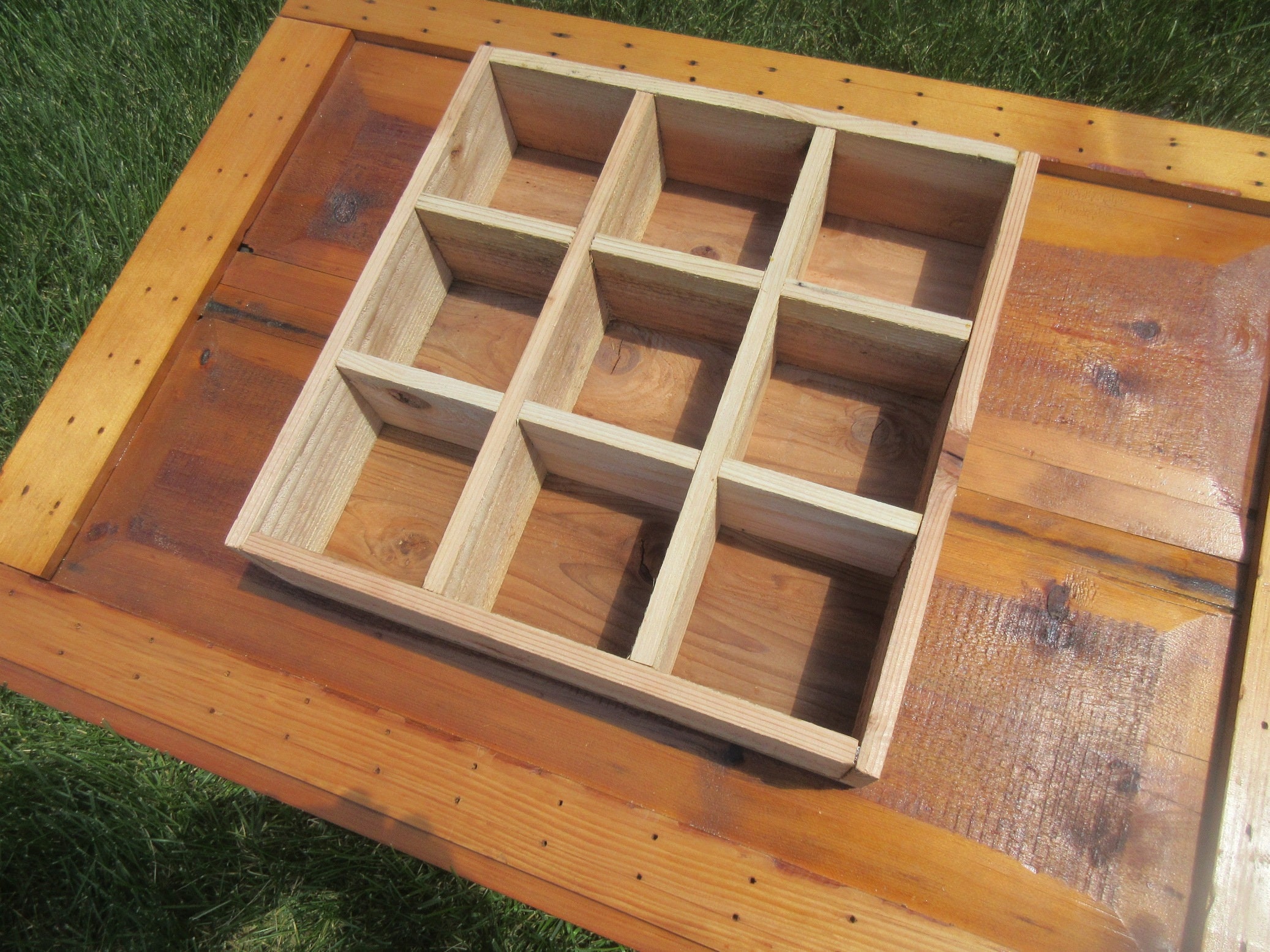 Shadow Box Curio Display Box Rough Cut Natural Cedar Wood - Etsy