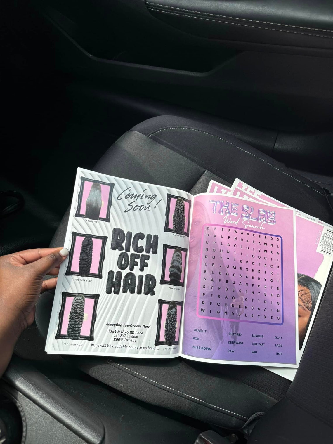 90s Style Magazine Booklet, Hair Booklet,nail Tech Magazine, MUA ...