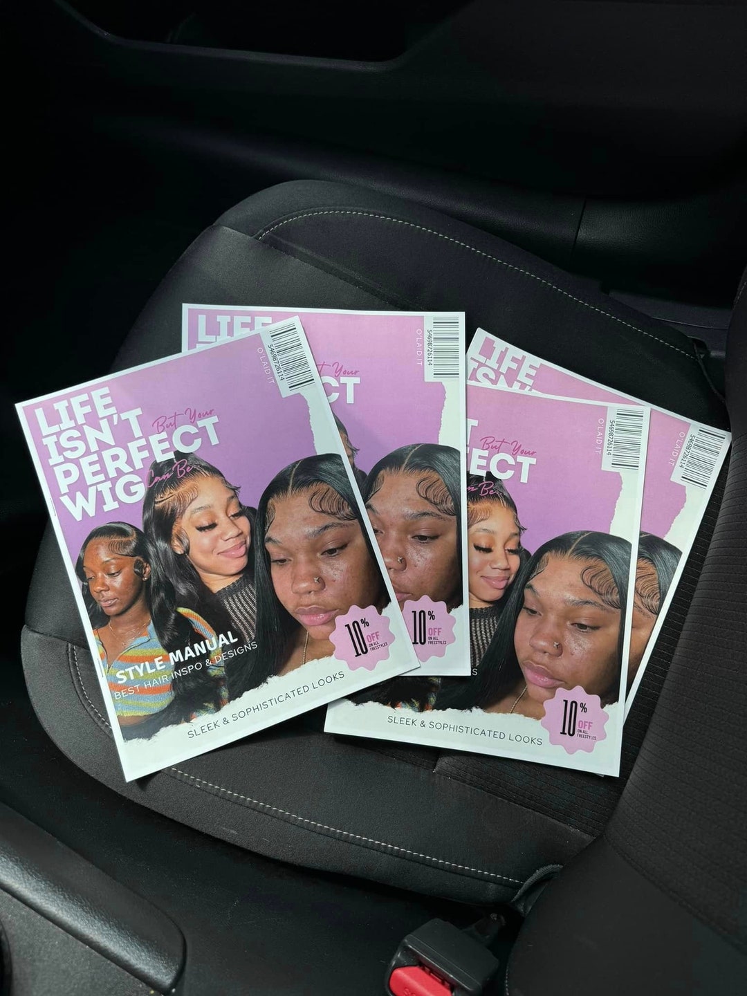 90s Style Magazine Booklet, Hair Booklet,nail Tech Magazine, MUA ...