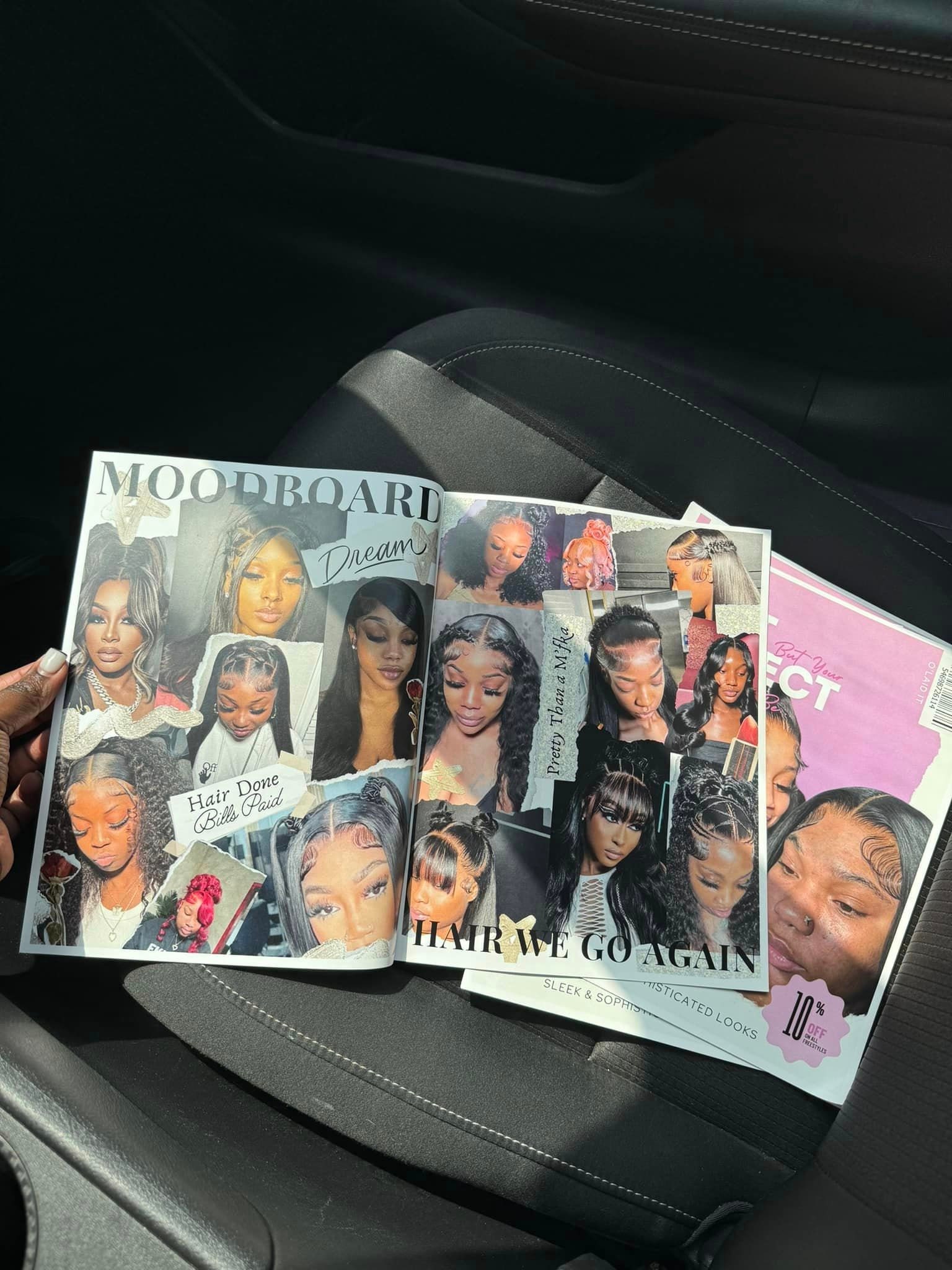 90s Style Magazine Booklet, Hair Booklet,nail Tech Magazine, MUA ...