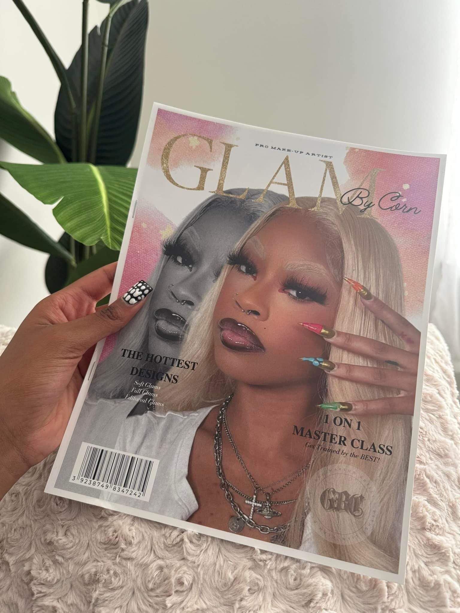 90s Viral "style Magazine" Template, MUA Design DIY Canva. - Etsy