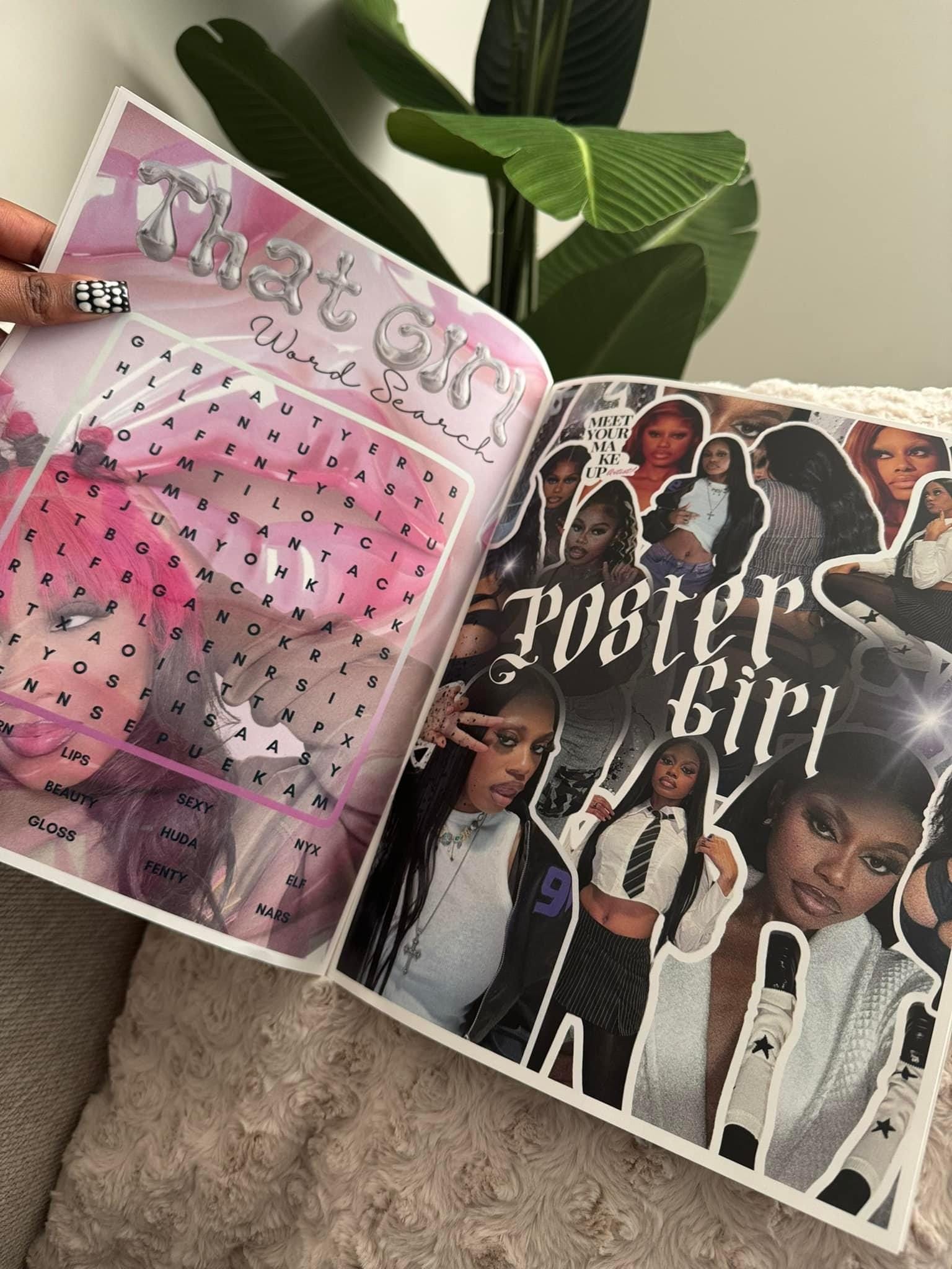 90s Viral "style Magazine" Template, MUA Design DIY Canva. - Etsy