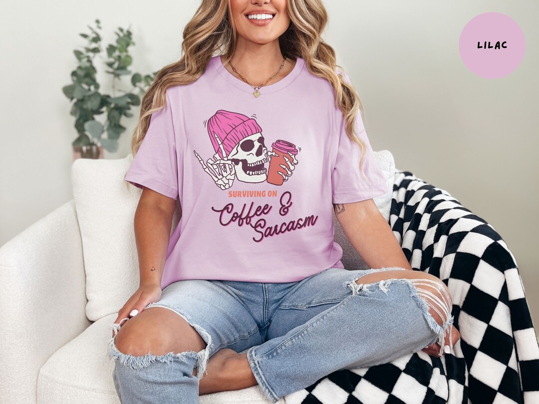 Caffeine Addict Skull T Shirt but First Coffee Related Gifts Skull T ...