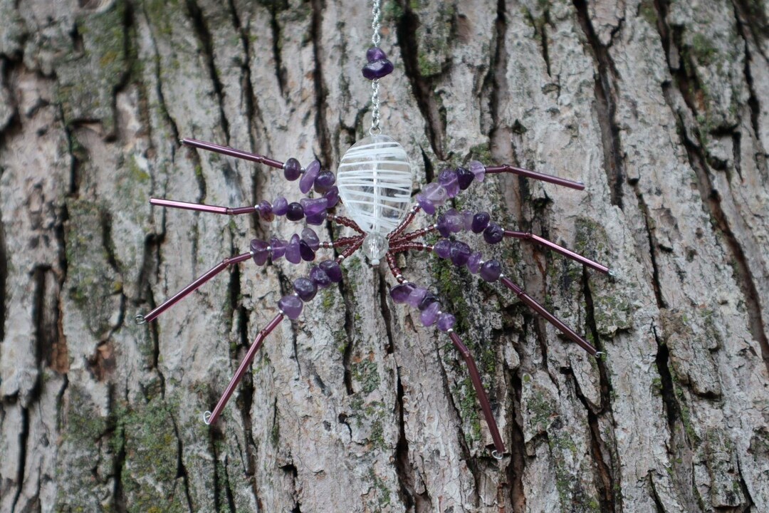 Hang the Amethyst Spider to Promote Inner Peace in Times of Change ...