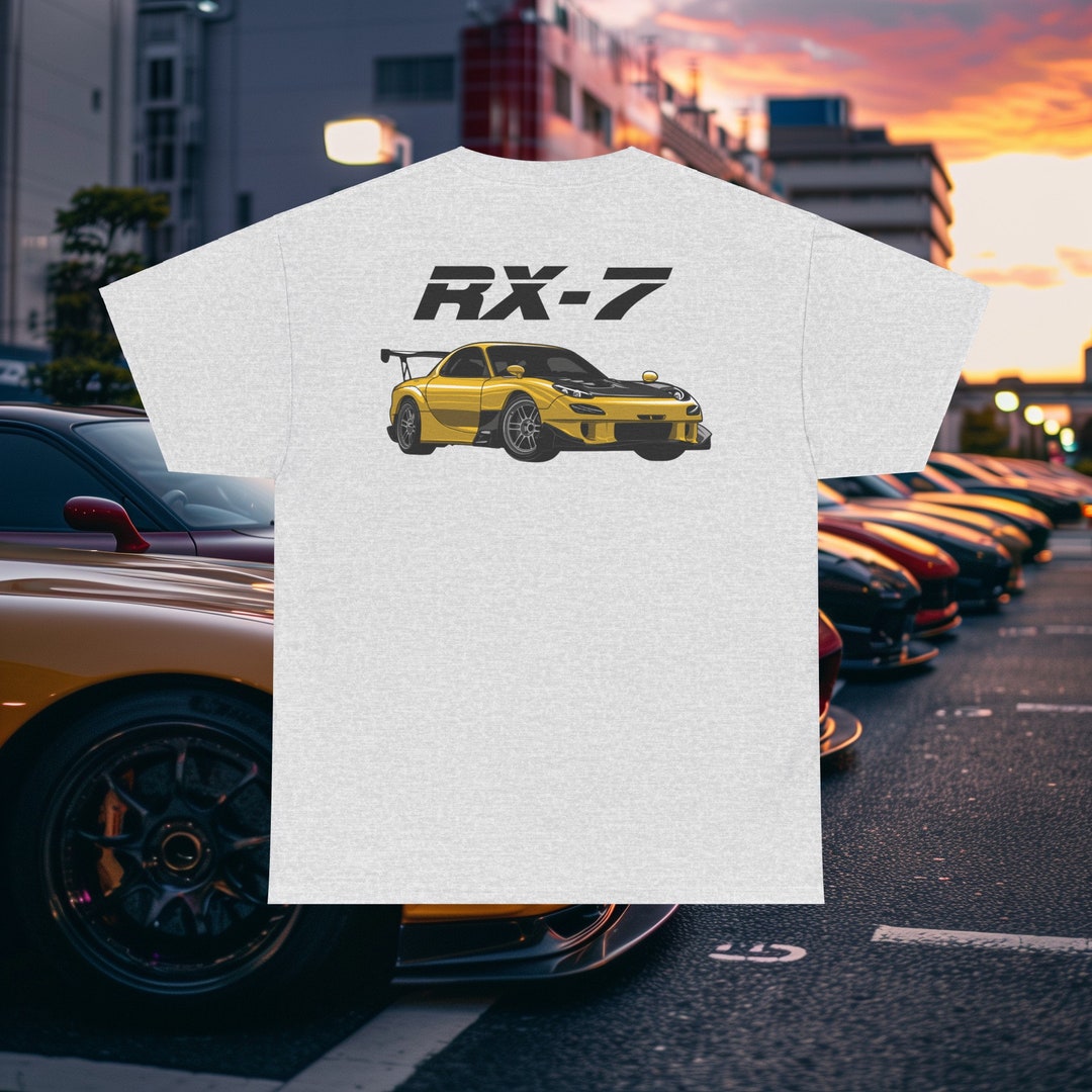 RX-7 FD Unisex JDM Streetwear T-shirt Japanese 90s Drift Racing Car ...