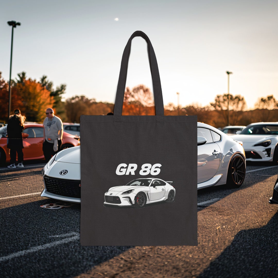 GR86 GT-R JDM Cotton Canvas Tote Bag Japanese 90s Tuning Drift Racing ...