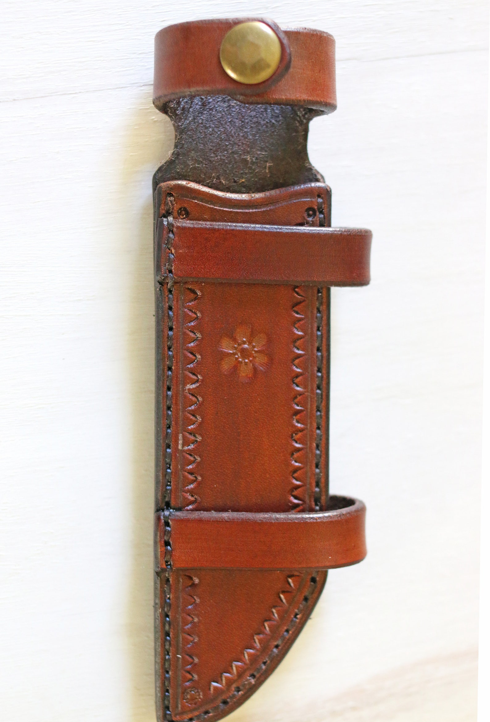 Scout Style Mini-kabar Knife Sheath - Etsy