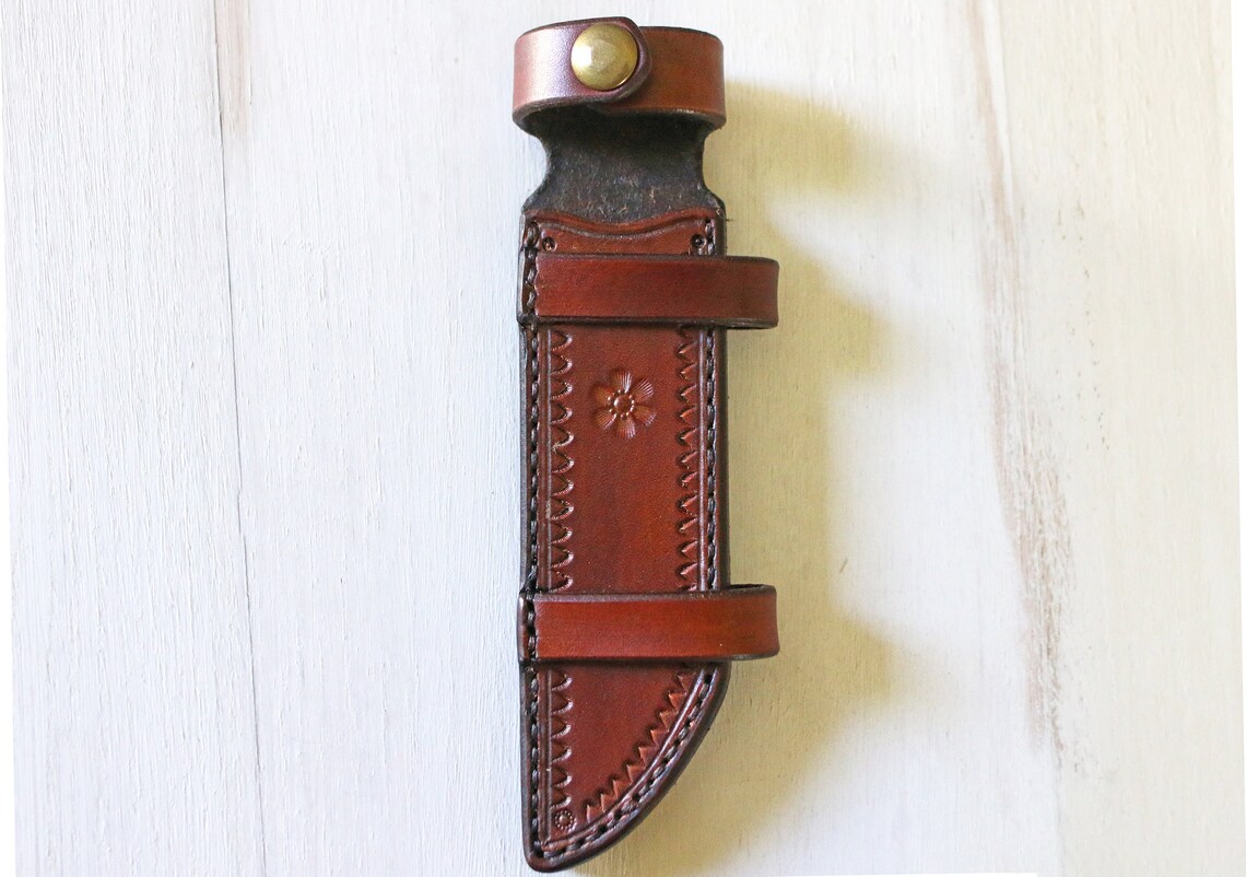 Scout Style Mini-kabar Knife Sheath - Etsy