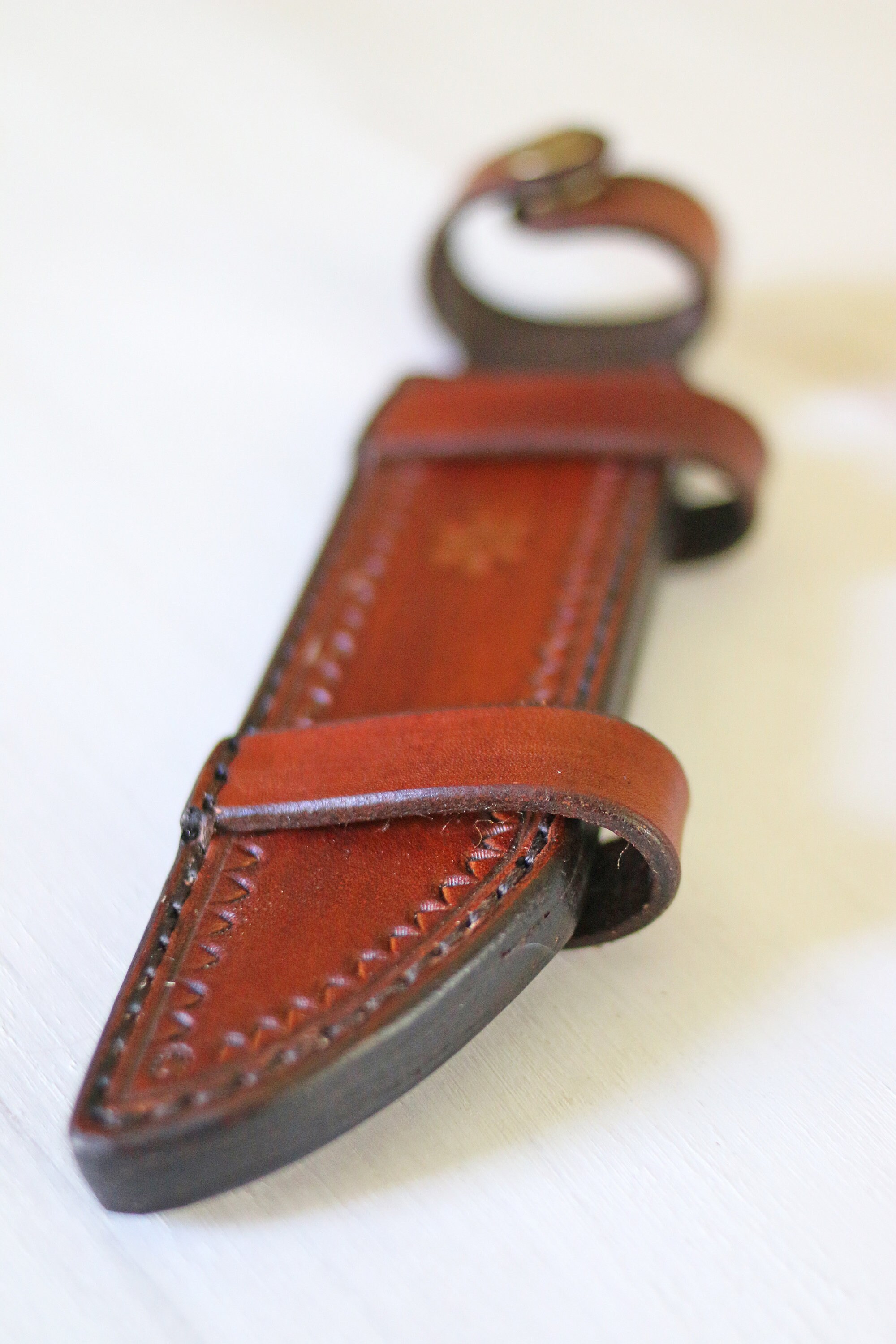 Scout Style Mini-kabar Knife Sheath - Etsy