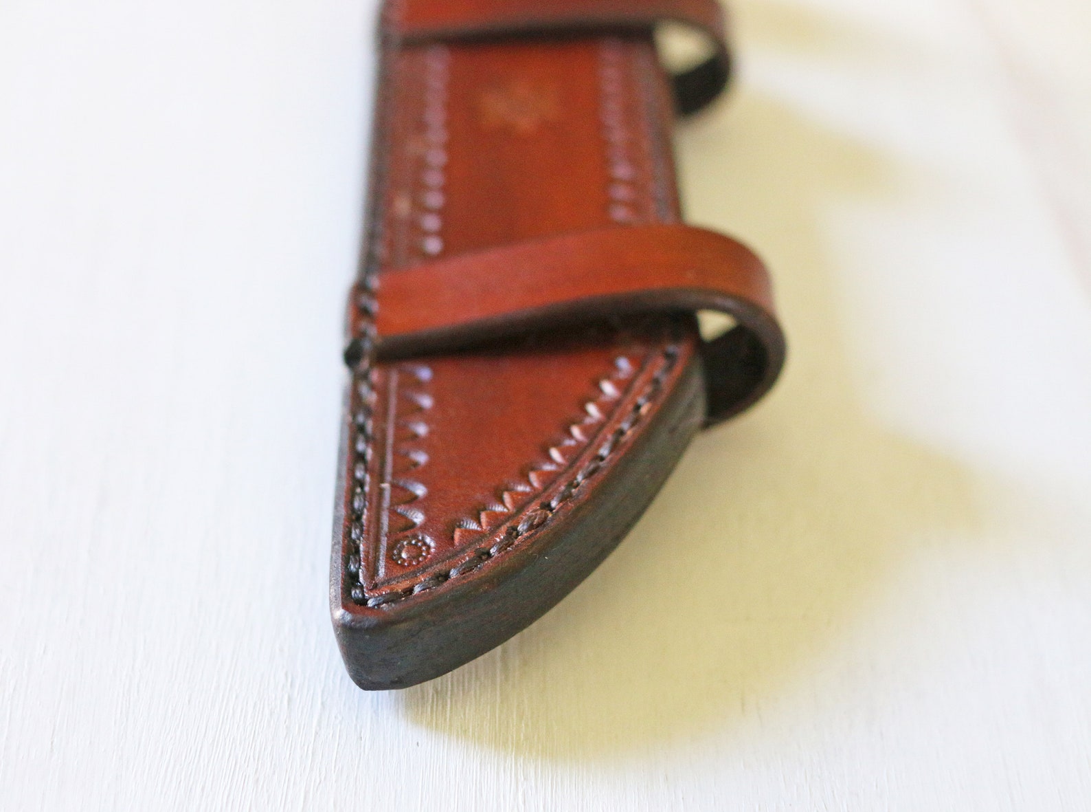 Scout Style Mini-kabar Knife Sheath - Etsy
