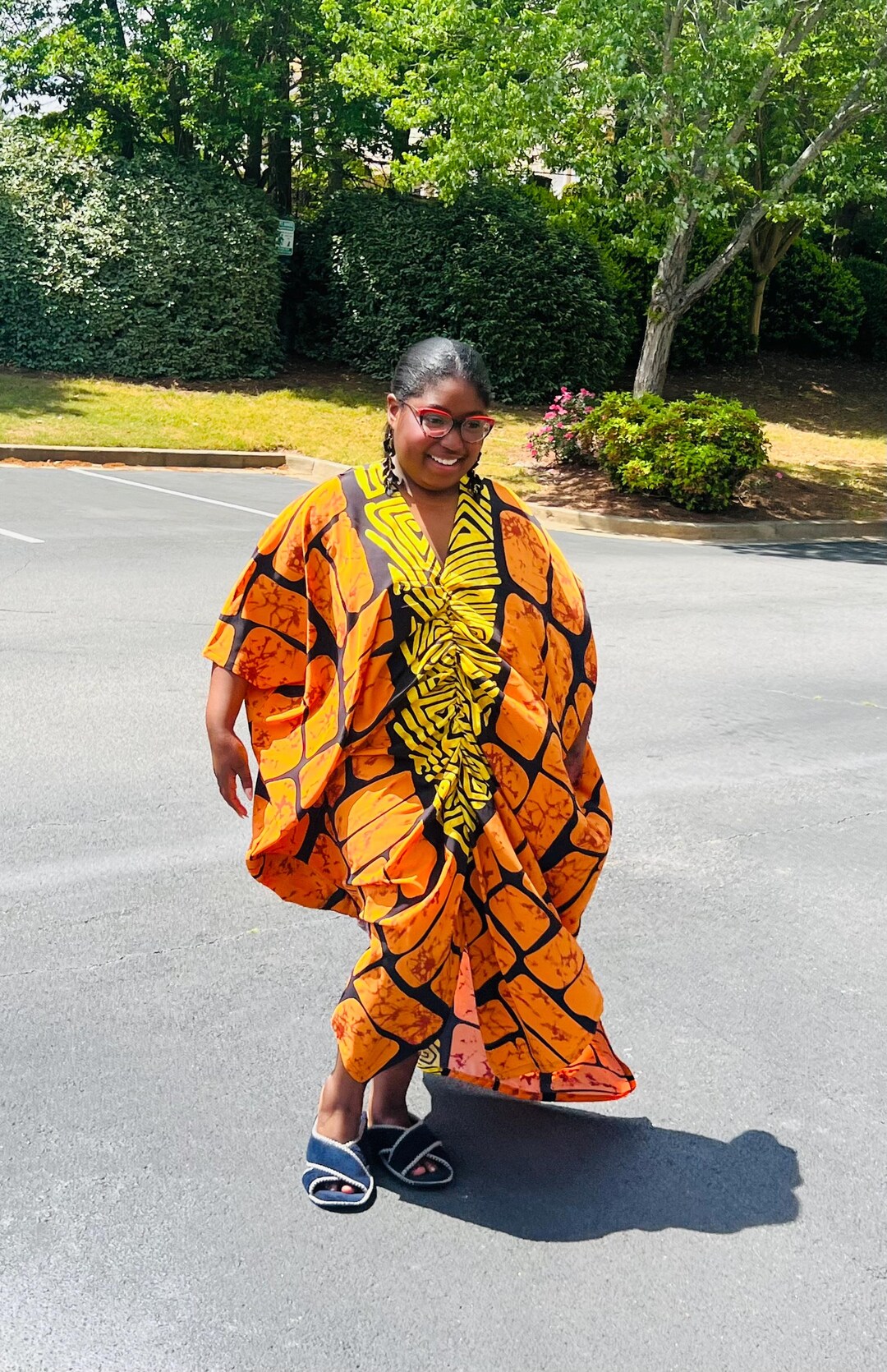 Boho Mumu Bubu Dress – Free Size African Kaftan | Relaxed Fit | 50% OFF ...