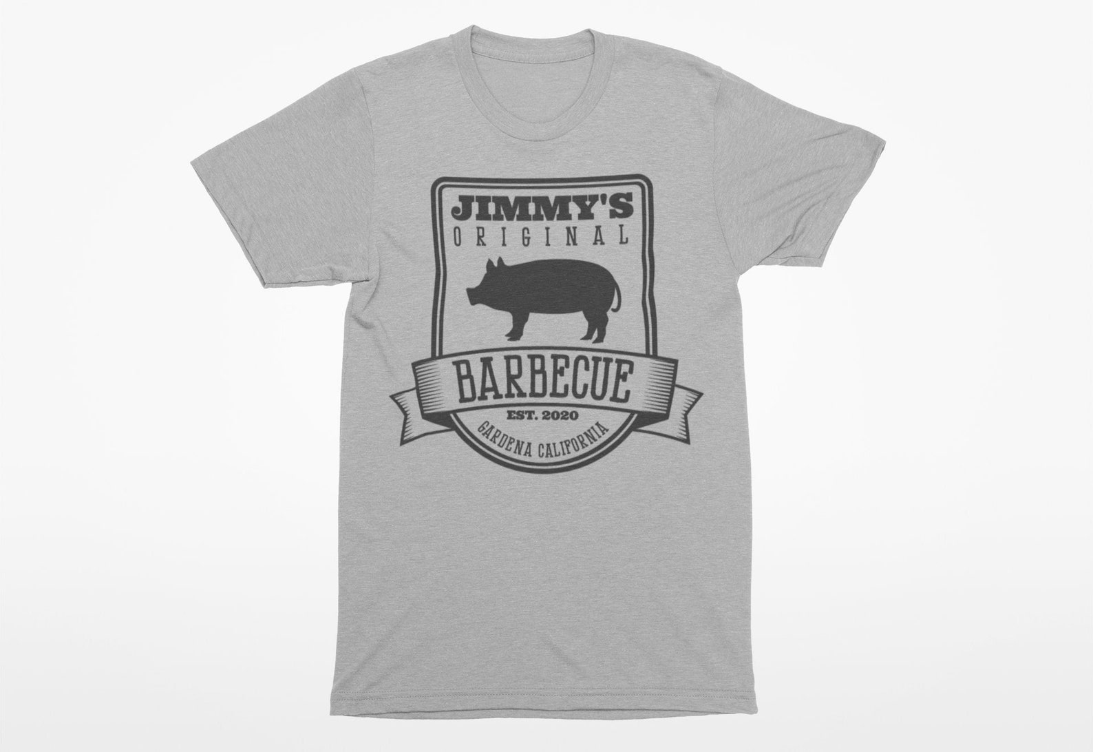 Personalized Famous Barbecue Gift Customized Tshirt BBQ | Etsy