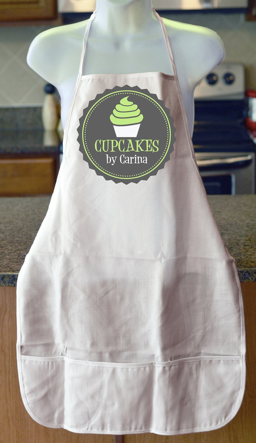 Personalized Cupcake Apron Baking Accessories Personalized - Etsy