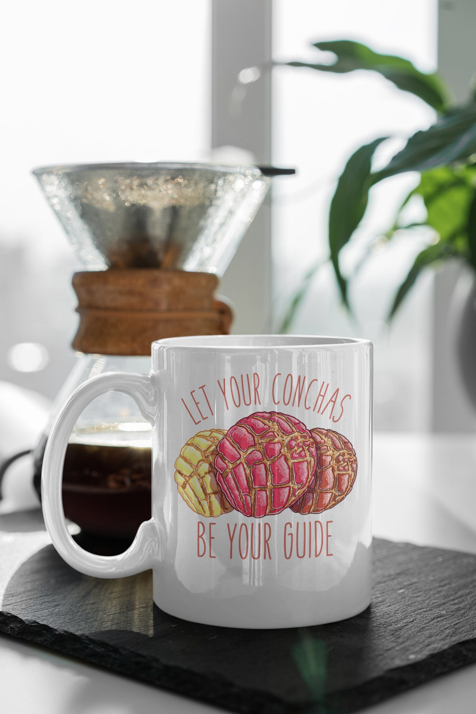 Concha Coffee Mug Funny Mexican Mug Pan Dulce Let Your - Etsy