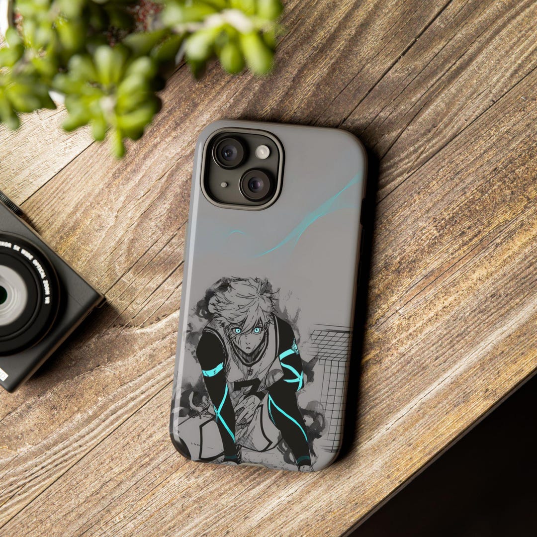 Blue Lock Nagi Seishiro Phone Case Soccer Action Cover Motivational ...