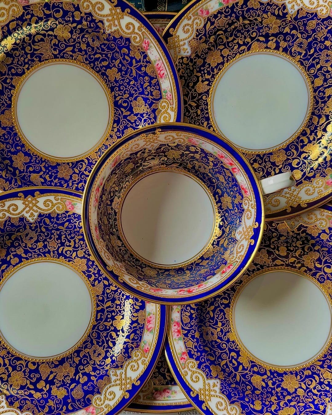 Rare Copeland Tea for 2 People Set 7pc (A) - Etsy