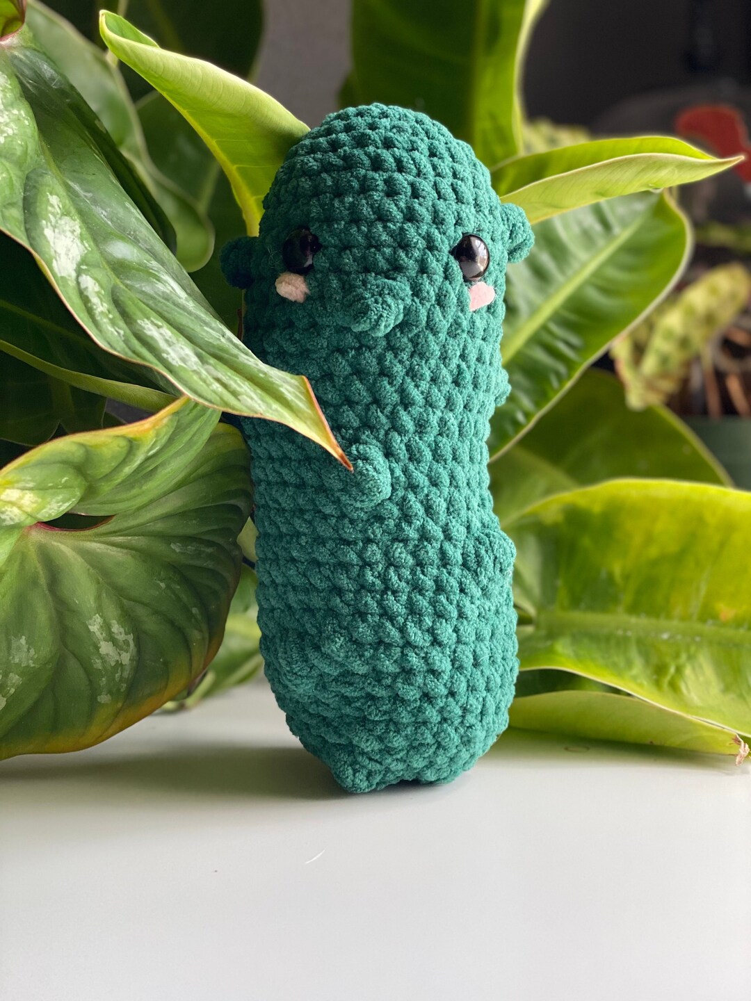Pickle Plush | Crochet Pickle | Kawaii Gift | Handmade Amigurimi ...