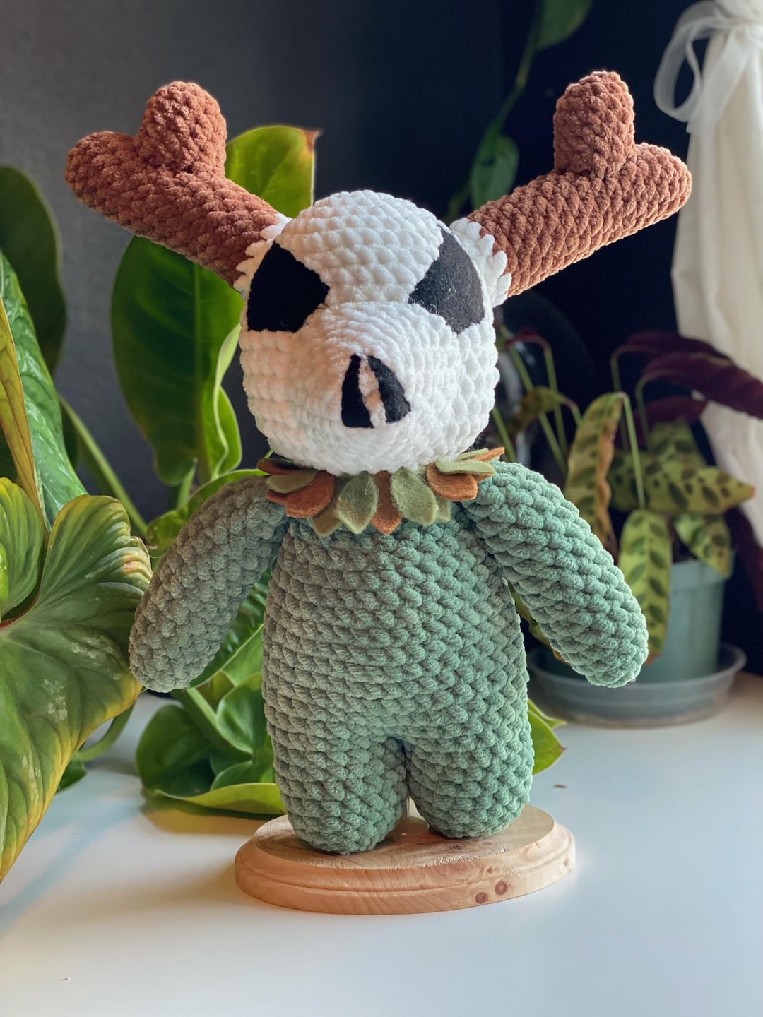 Leshy Plushie Crochet Leshi Unique Gift Cryptid Amigurumi Crochet ...