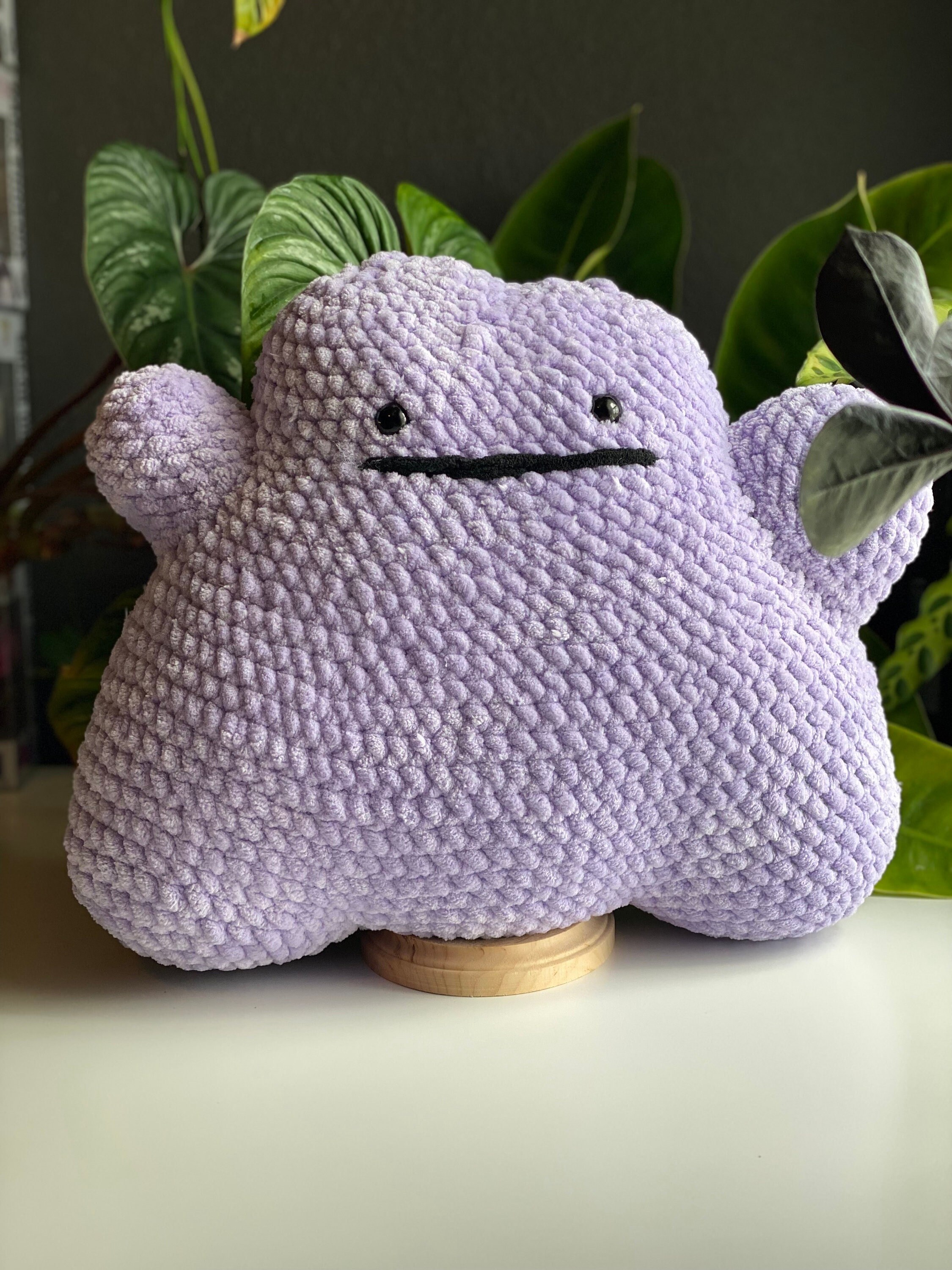 Purple Monster Plush | Crochet Purple Monster | Jumbo | Handmade Toy ...