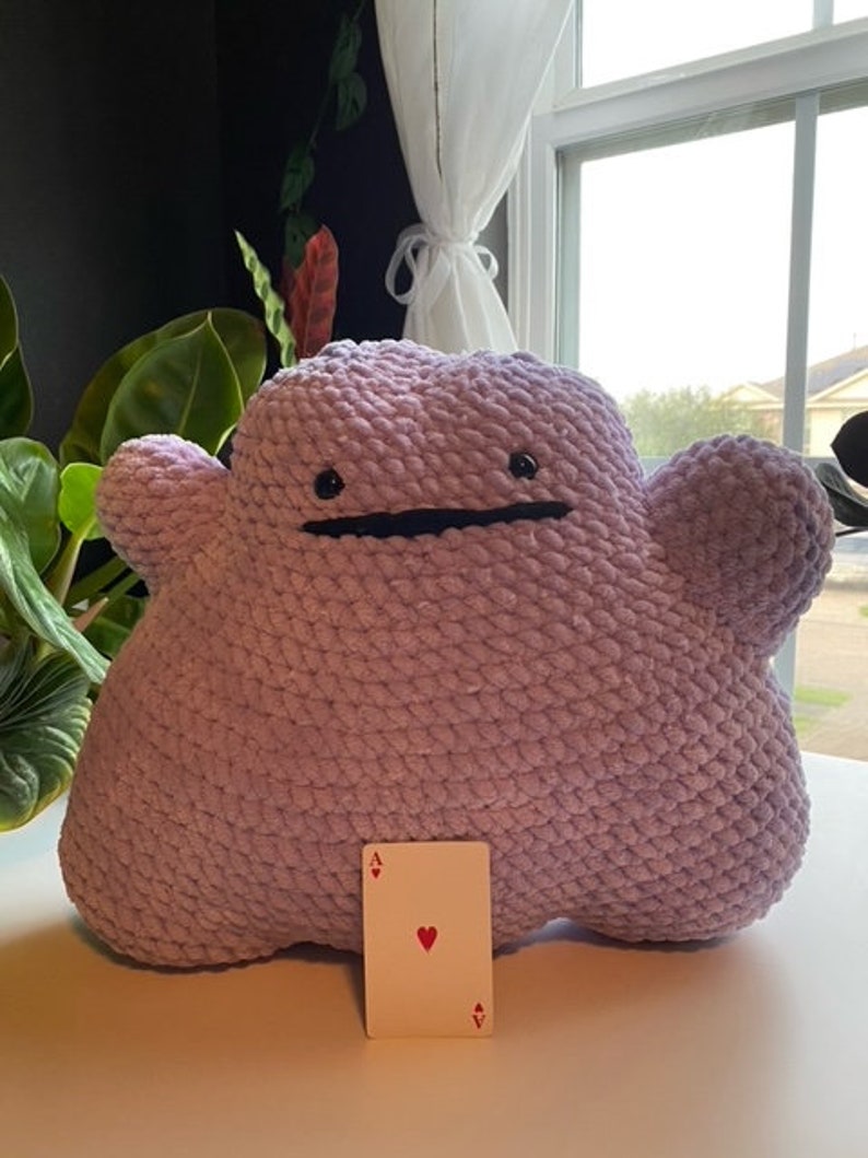 Purple Monster Plush | Crochet Purple Monster | Jumbo | Handmade Toy ...