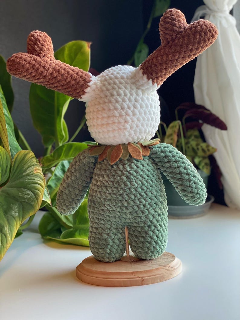 Leshy Plushie | Crochet Leshi | Unique Gift | Cryptid Amigurumi ...