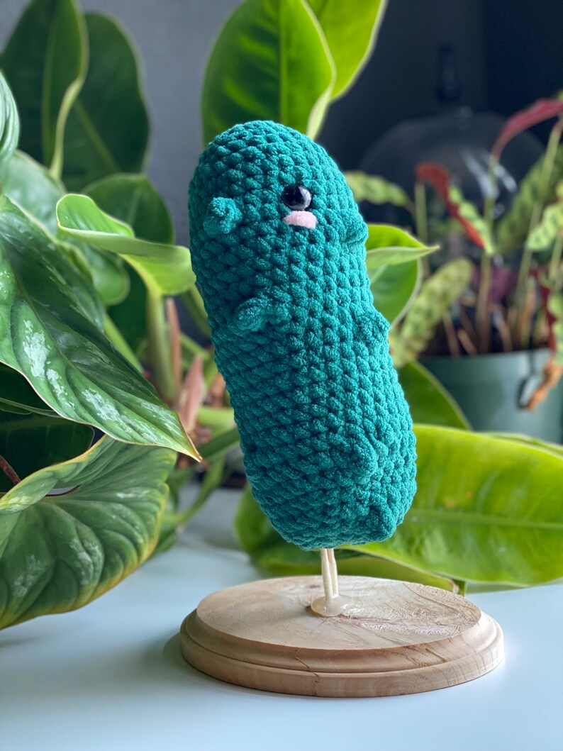 Pickle Plush Crochet Pickle Kawaii Gift Handmade Amigurimi Crochet ...