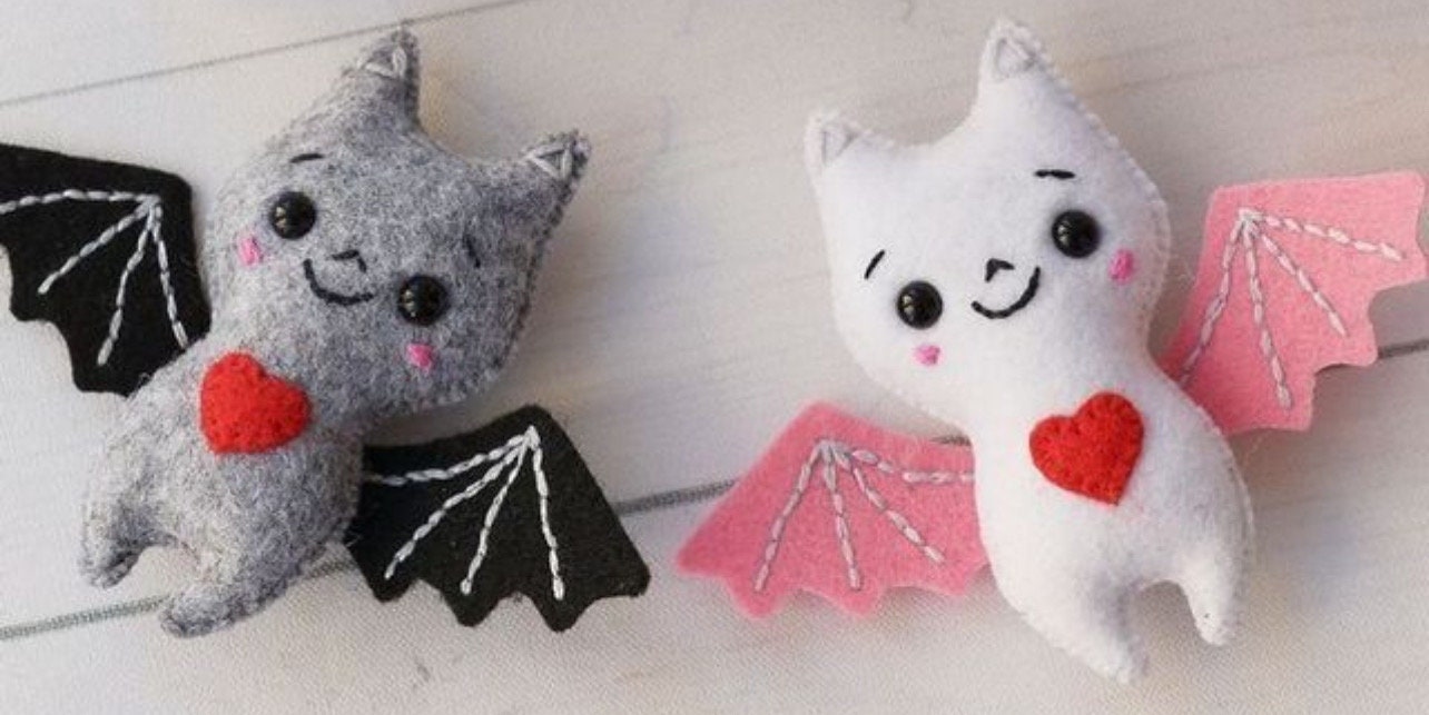 Fiver Friday Custom DIY Choose Your Own Colour and Symbol Bat Goth Cute ...