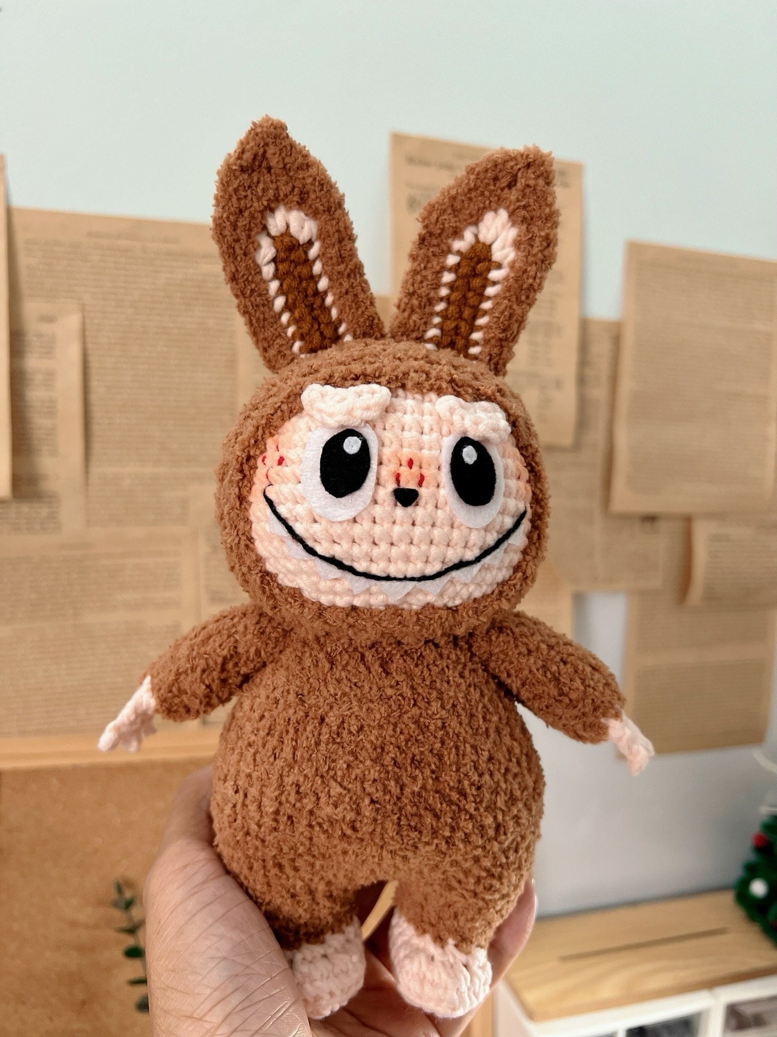 Crochet Pattern Labubu,pdf Crochet Monter Labubu - Etsy