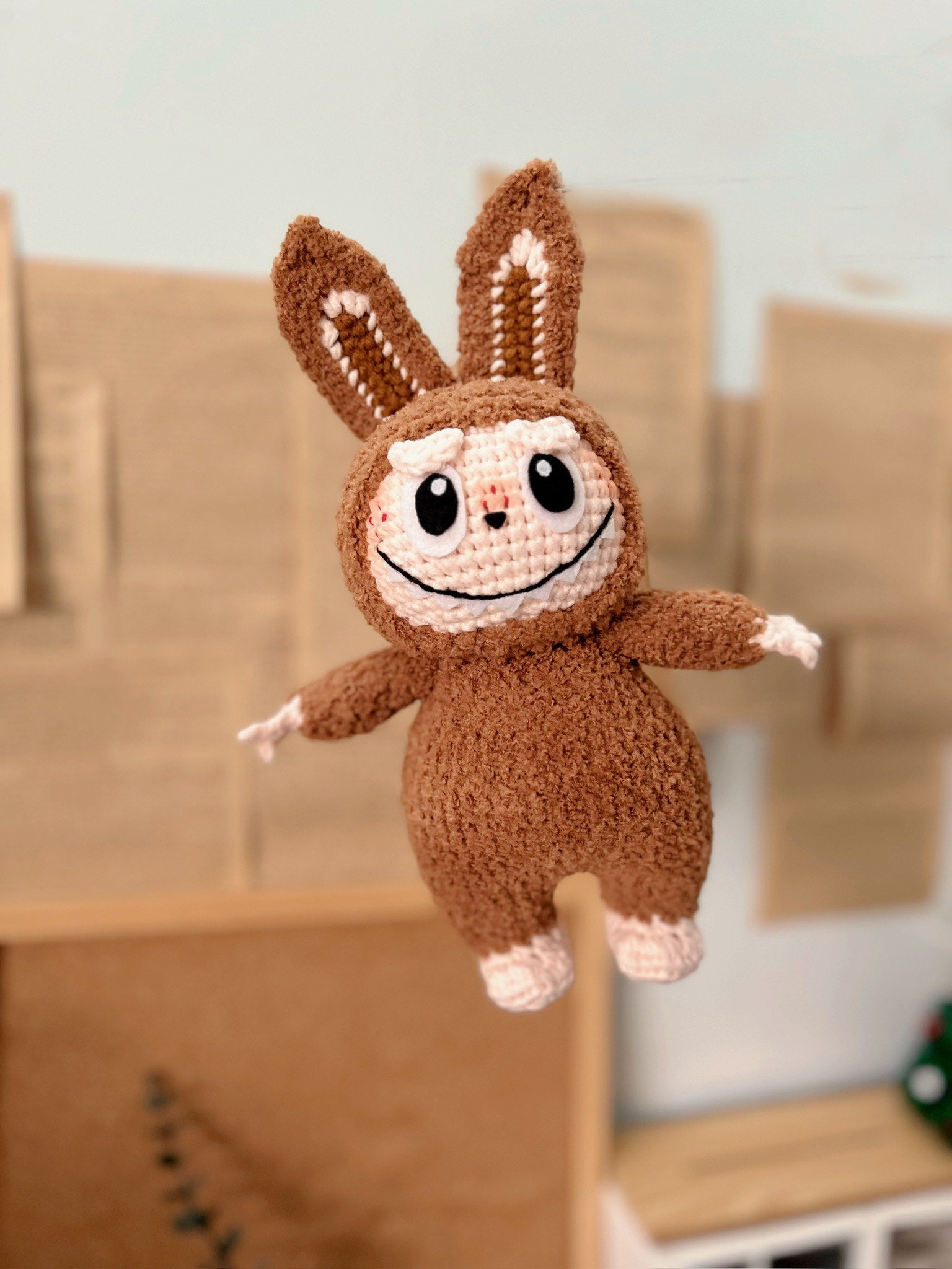 Crochet Pattern Labubu,pdf Crochet Monter Labubu - Etsy