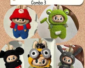 Pattern Labubu Clothes,pdf Crochet Labubu Clothes - Etsy