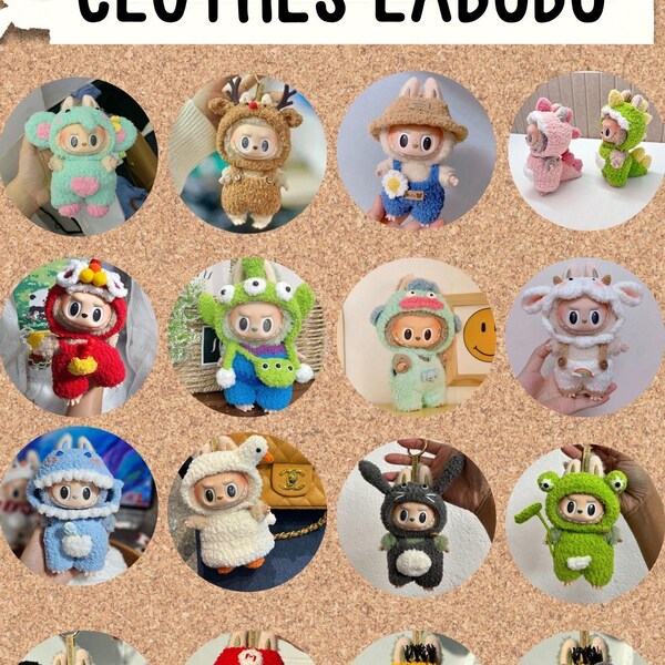 Labubus Outfits - Etsy