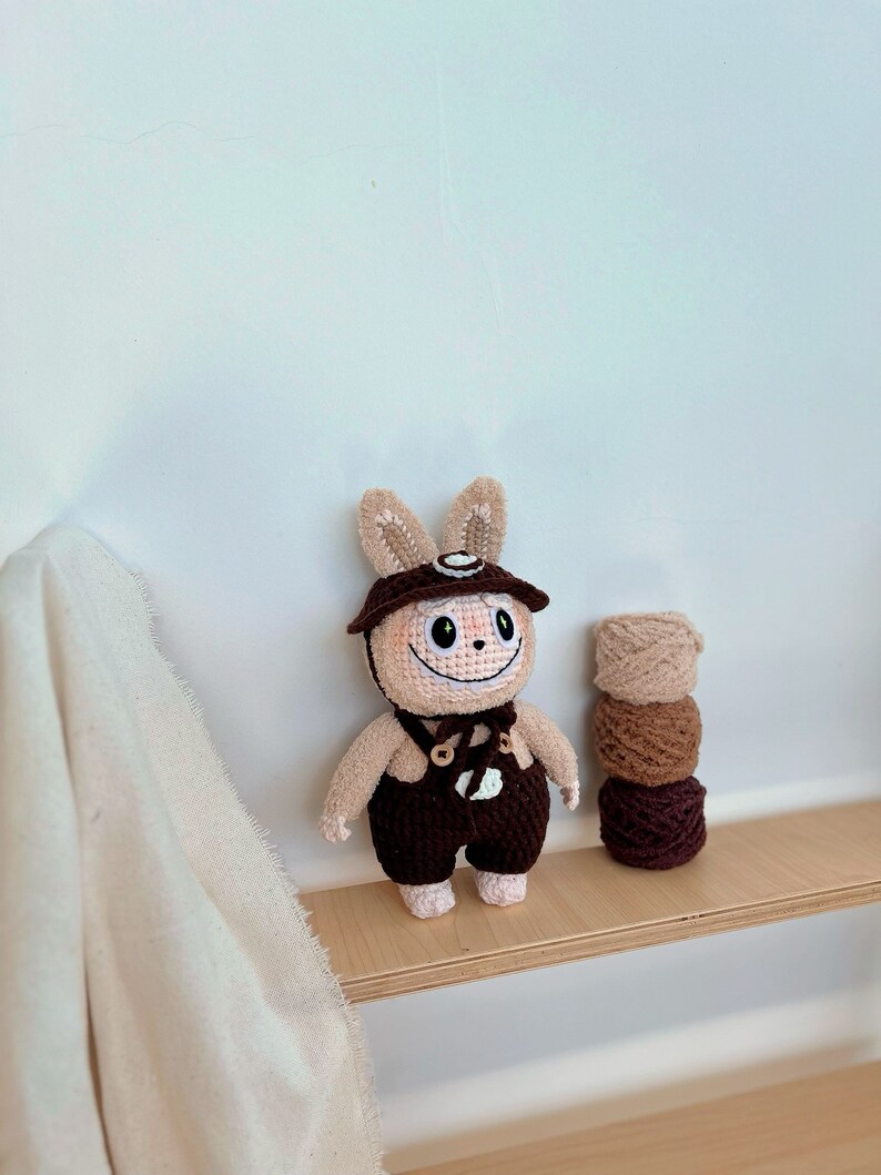 Finish Product : Labubu Doll Crochet,labubu Doll Handmade,labubu Doll ...