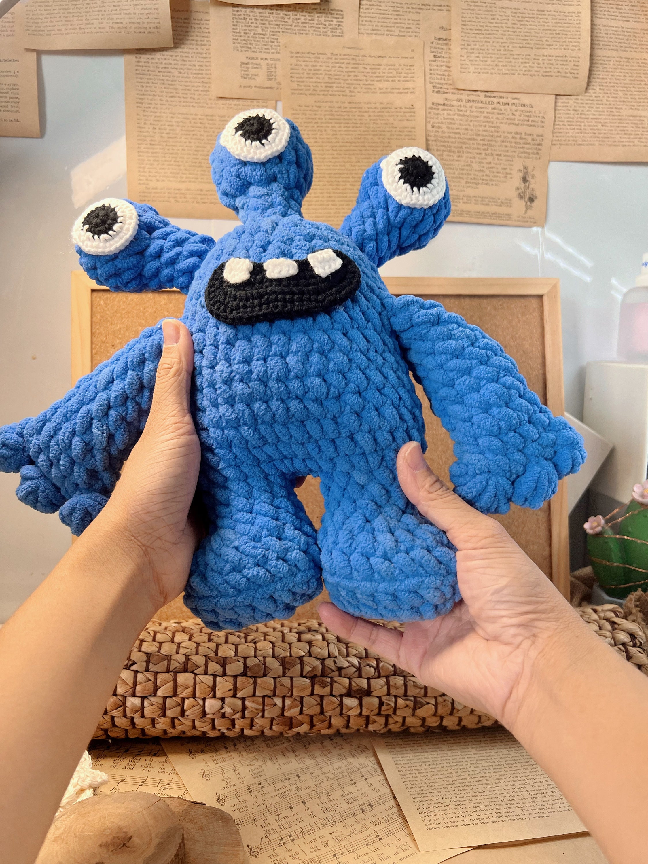Pattern Monster Set,pdf Monter 4 in 1,crochet Monster Halloween ...