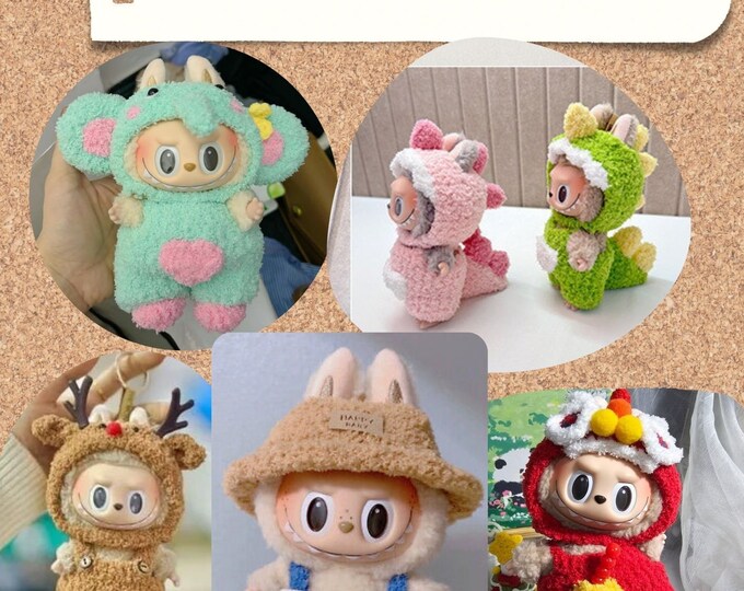 Labubu Macaron Outfits, Jumpsuit, Bag, Cute Outfits, Labubu Clothes - Etsy